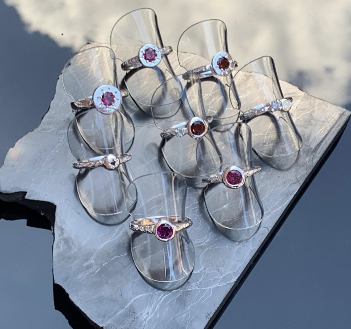 Silver Rings – Charlotte Paternoster Jewellery
